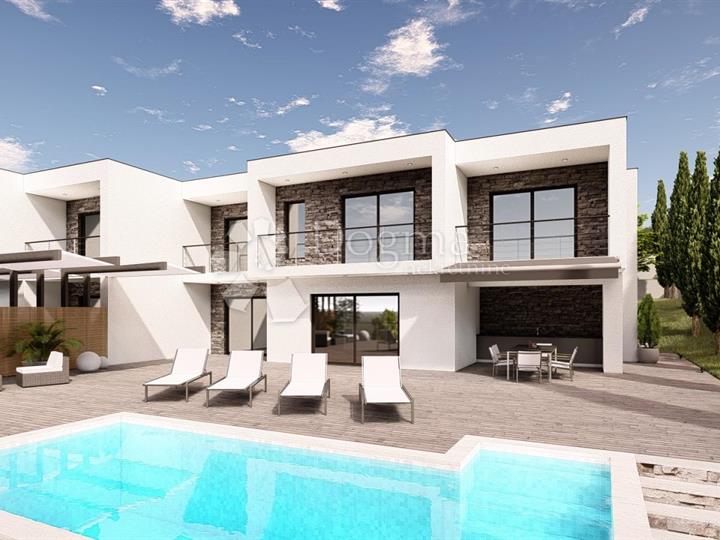 | Moderna vila s bazenom, pogled na more, Crikvenica | - Kuće - Burza ...